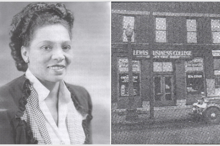 Violet T. Lewis, educational trailblazer and founder of Lewis College ...