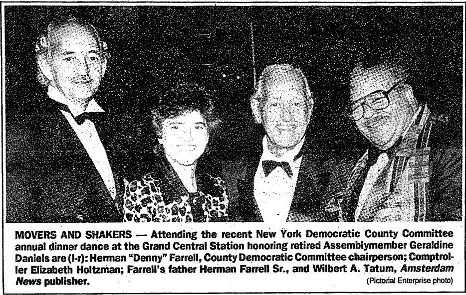 PHOTOS: Herman 'Denny' Farrell through the years - New York Amsterdam News