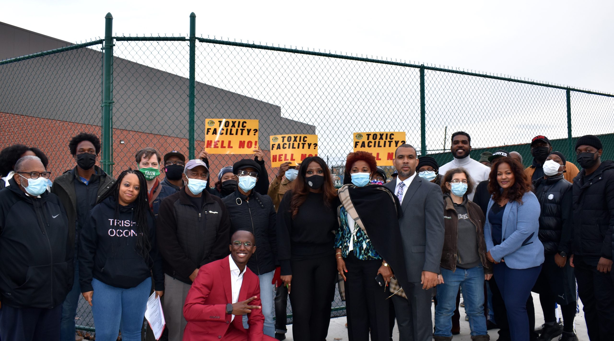 Louis, Narcisse join protest against pesticide plant in Flatbush - New ...