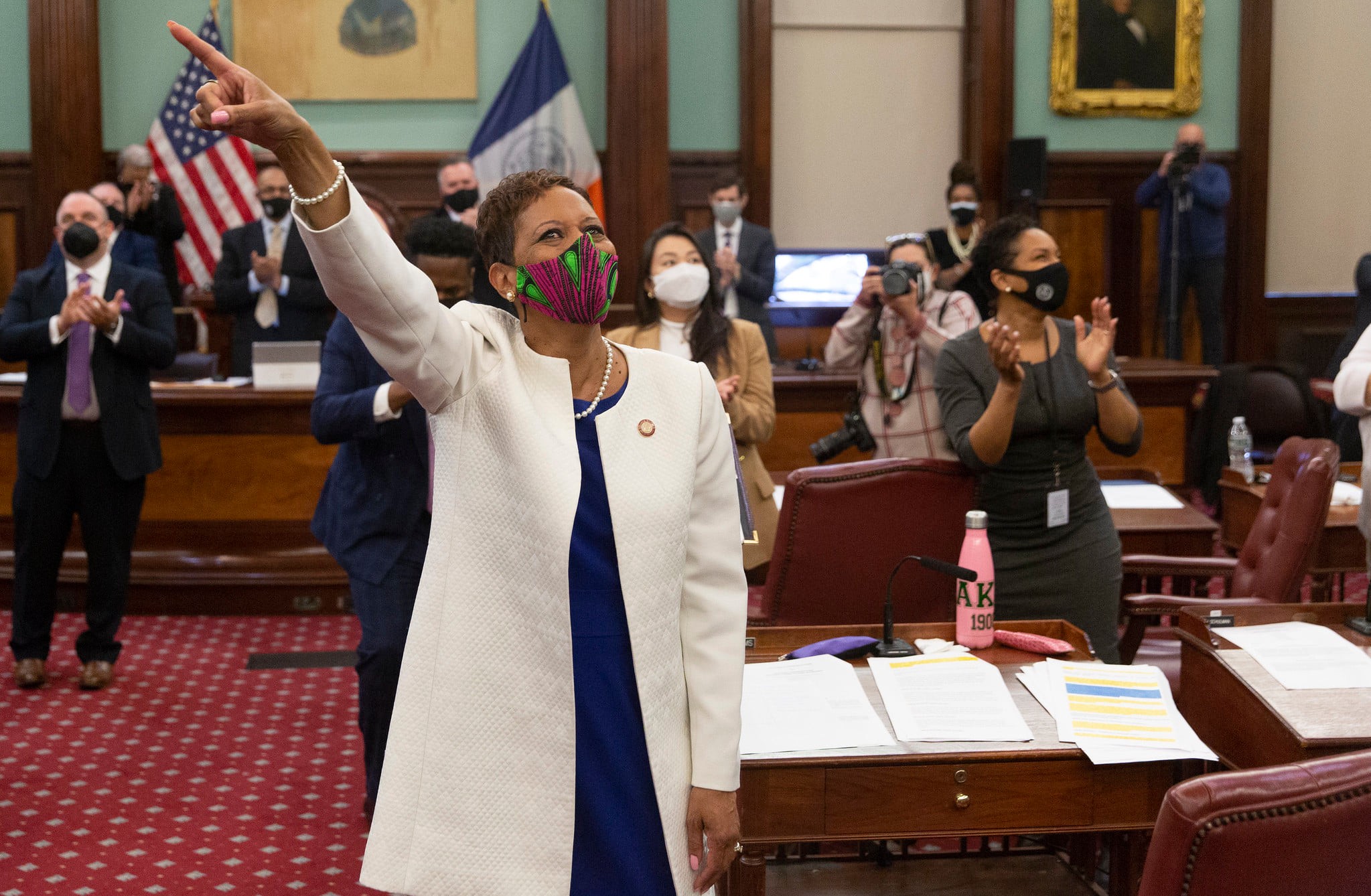 Adams Officially Elected NYC Council Speaker By Women-led Council - New ...