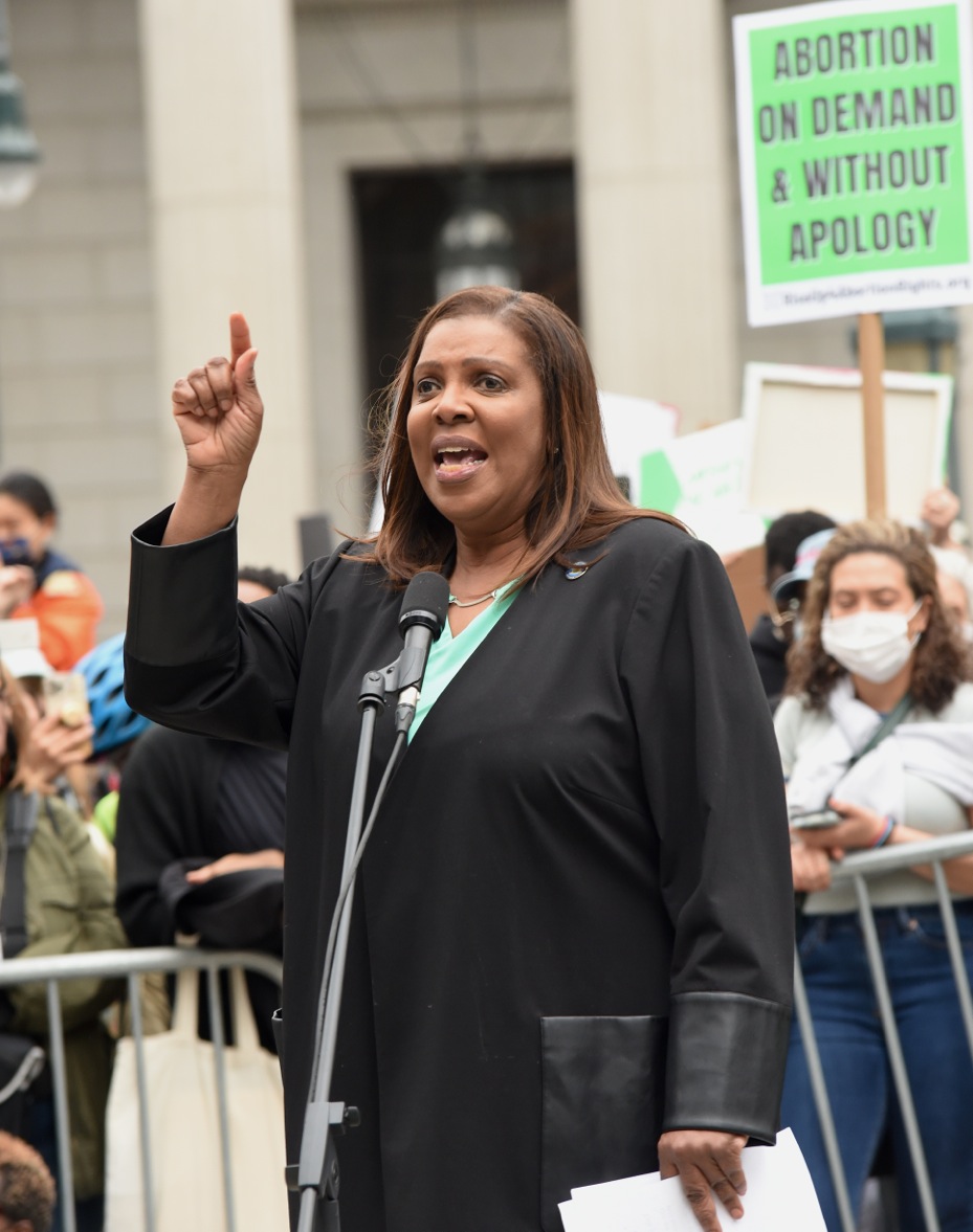 NY AG James, electeds respond to possible overturning of Roe v. Wade ...