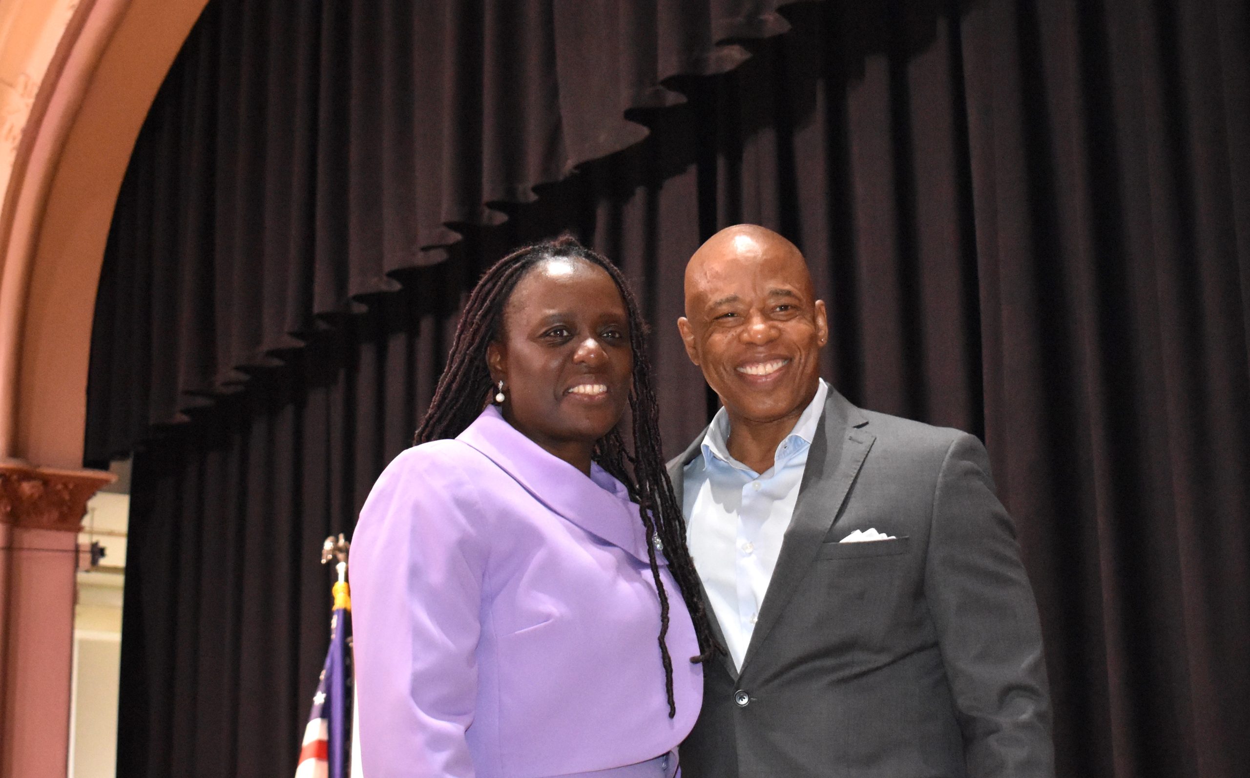 Sen. Cordell Cleare sworn in by New Chief Judge Rowan Wilson