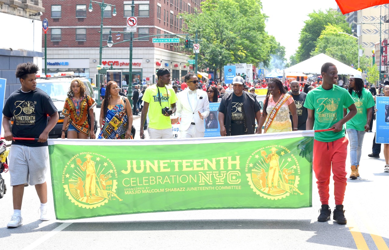 Juneteenth celebrated in Harlem