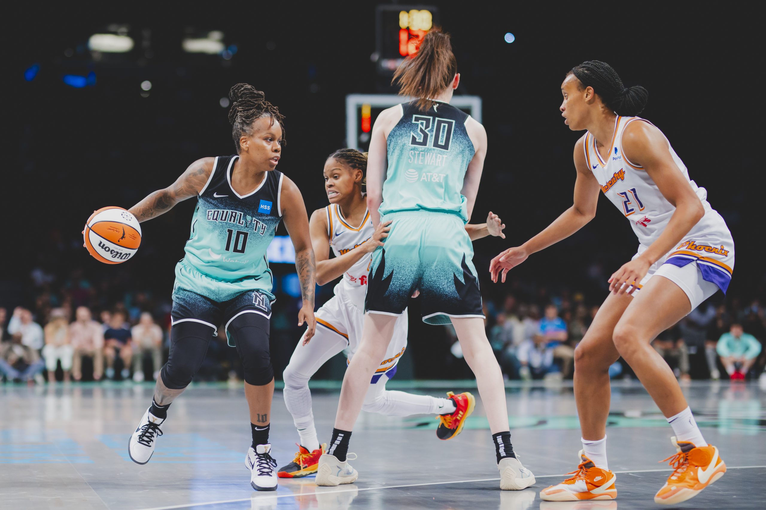 A timeline of the New York Liberty's itinerary to Las Vegas during a ...