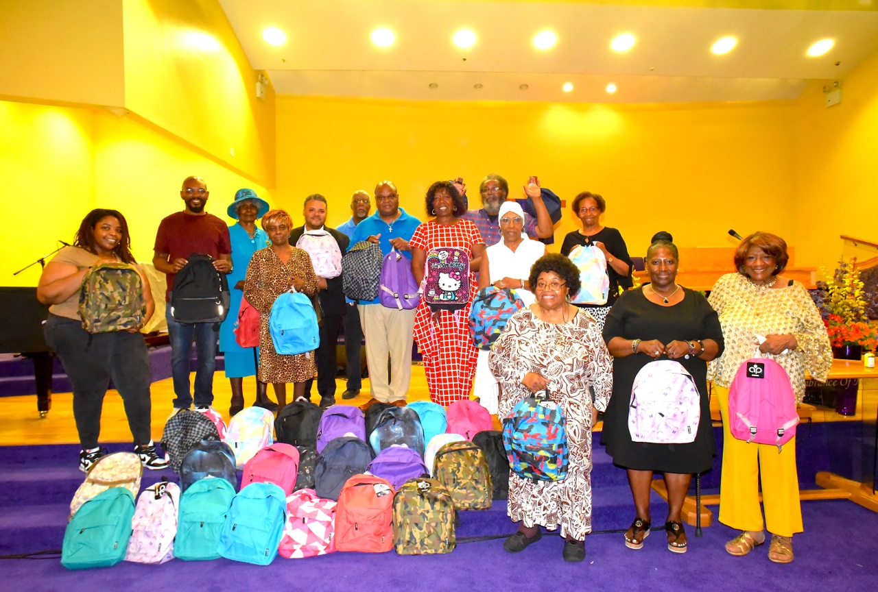 St. Stephen AME Church hosts giveaway for young scholars - New York ...