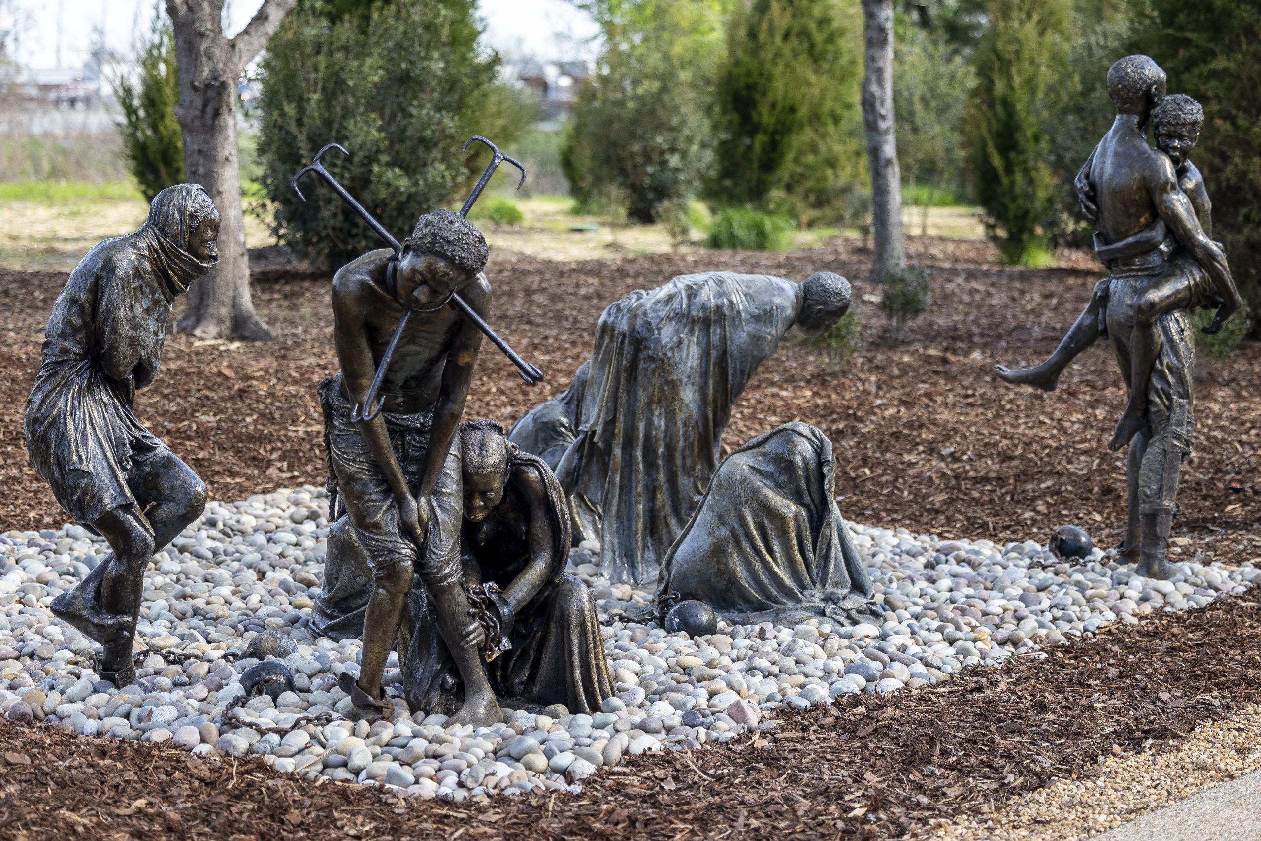 Sculpture park aims to look honestly at slavery, honoring those who ...