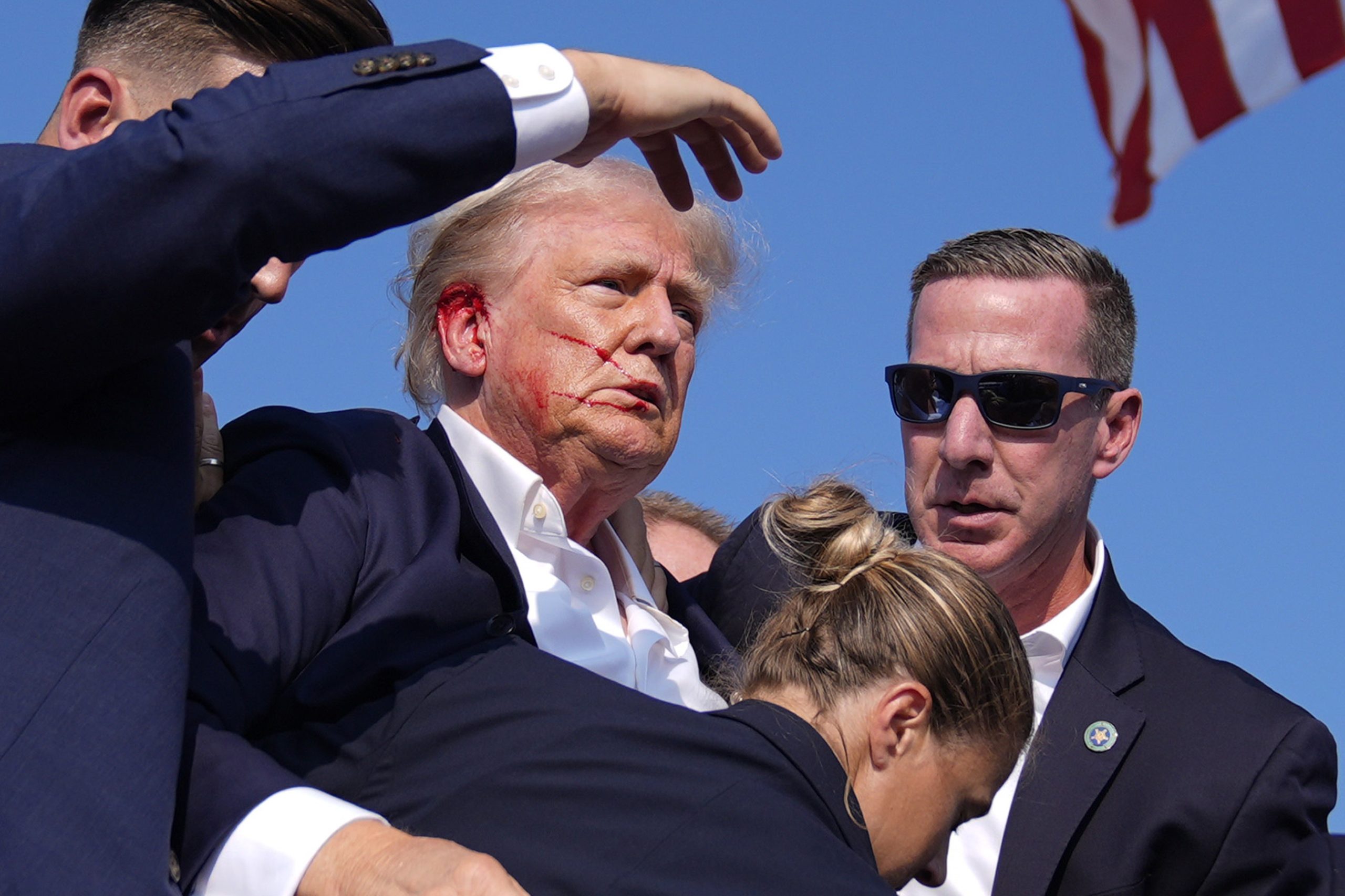 Trump injured but 'fine' after attempted assassination at rally ...