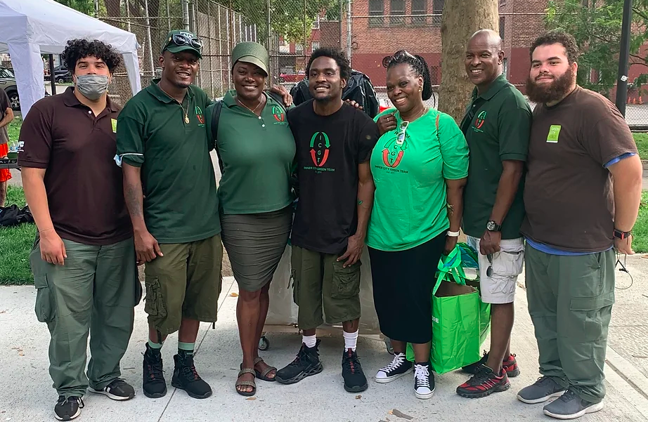 NYCHA’s recycling entrepreneur Brigitte Charlton-Vicenty