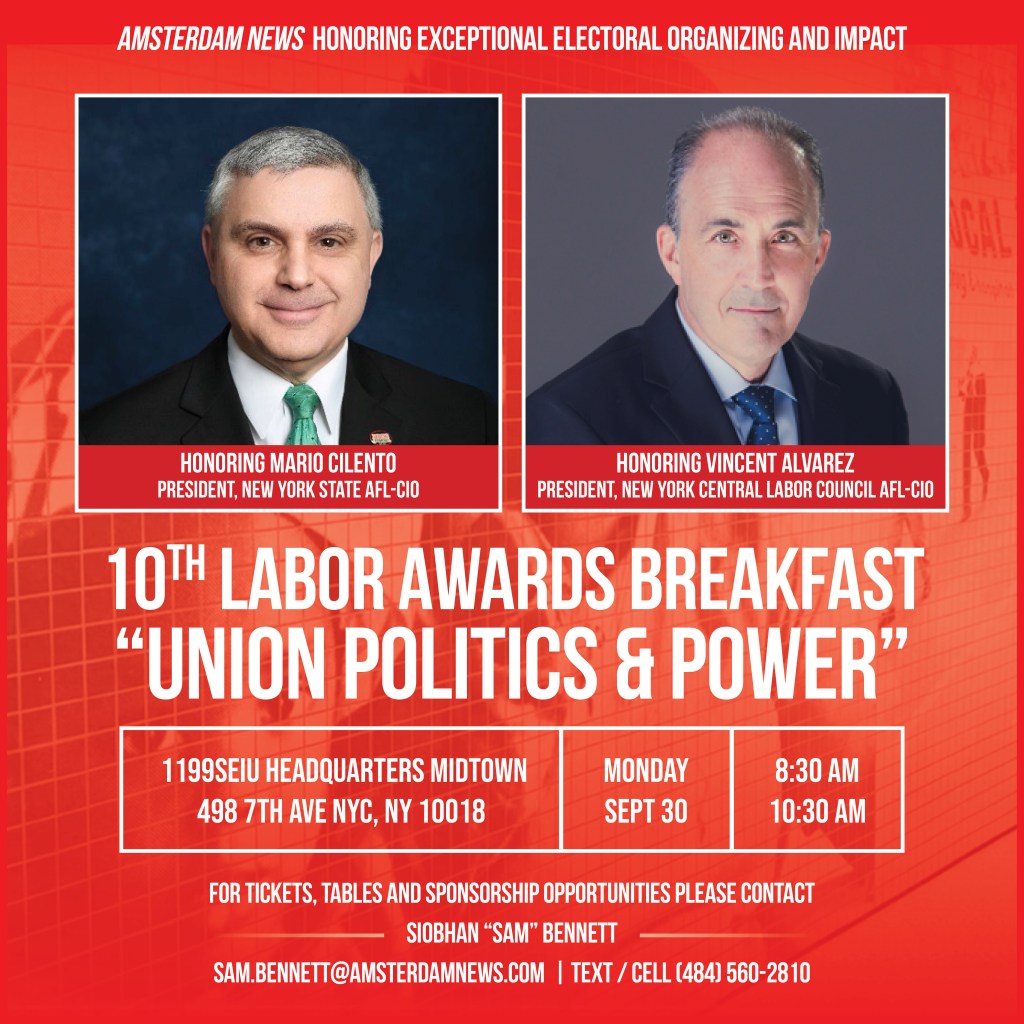 Labor Awards Breakfast 2024 - New York Amsterdam News