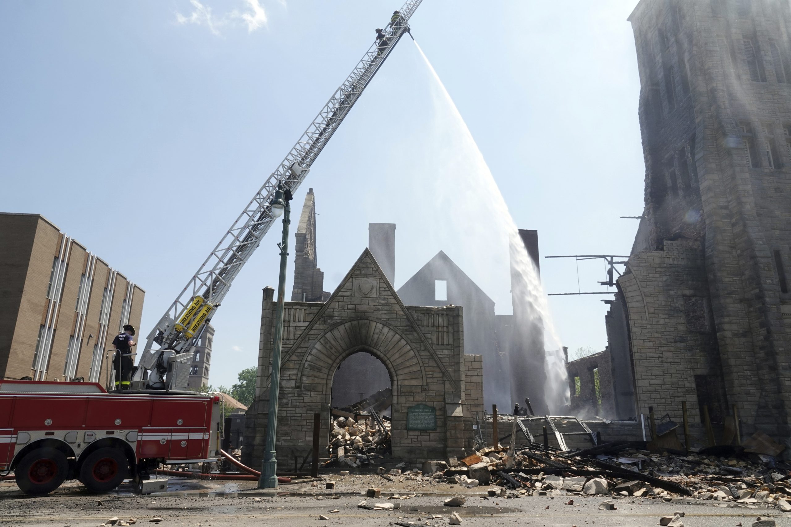 Fire at historic Black church in Memphis was intentionally set ...
