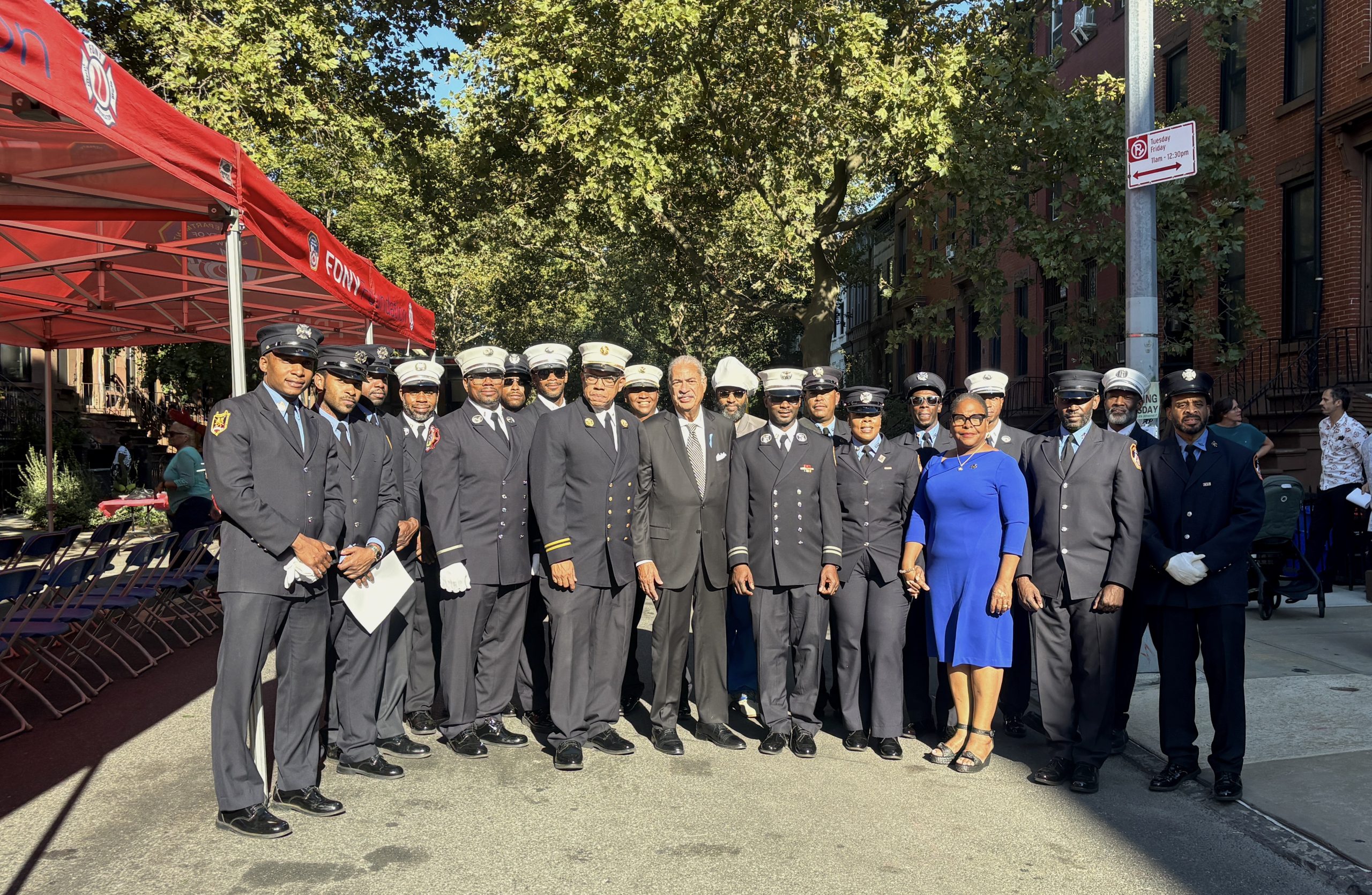 FDNY Black Vulcan firefighters honor those they lost on Sept. 11